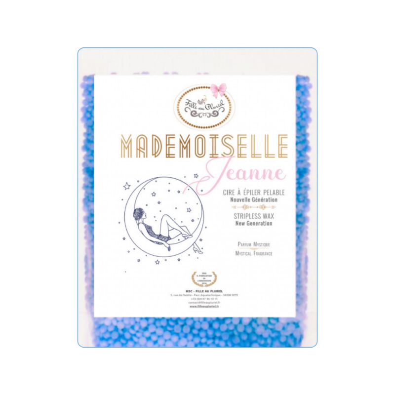 Pastille de cire sans bande MADEMOISELLE JEANNE 800g - FILLE AU PLURIEL